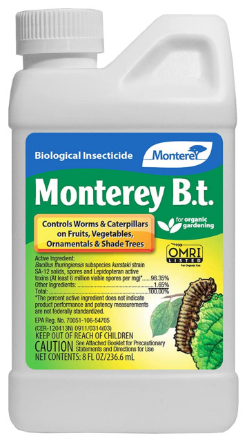 Monterey Bacillus Thuringiensis Biological Insecticide Concentrate ...