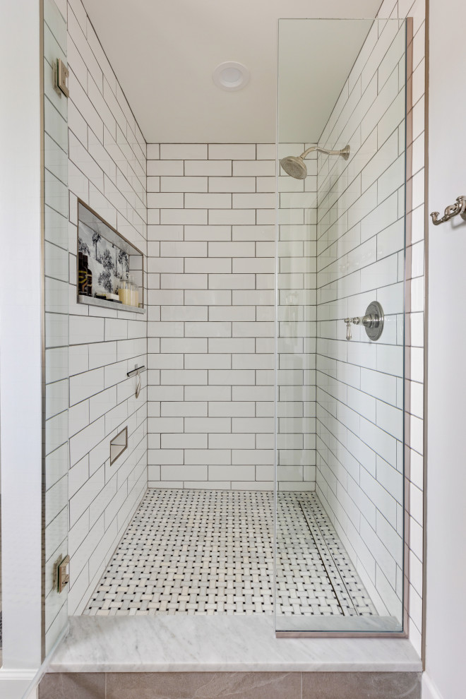 A PRIMARY BATH REMODEL | MODERNIZING A CLASSIC WITH TOILE TILE ...