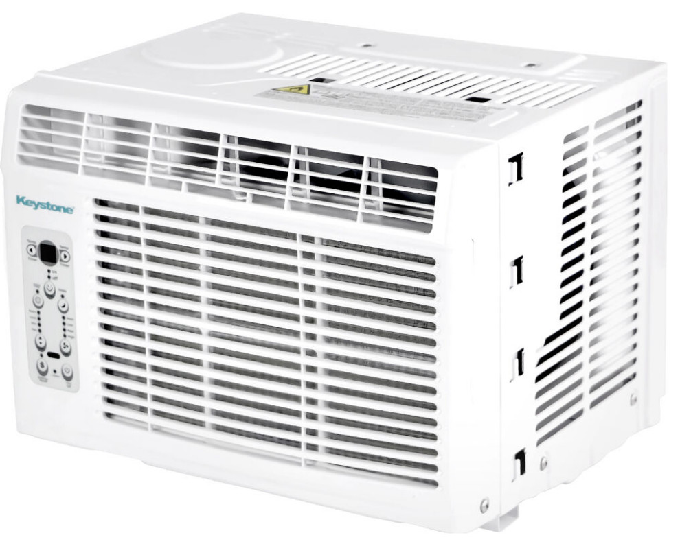 5,000 BTU Window-Mounted Air Conditioner With "Follow Me" LCD Remote ...