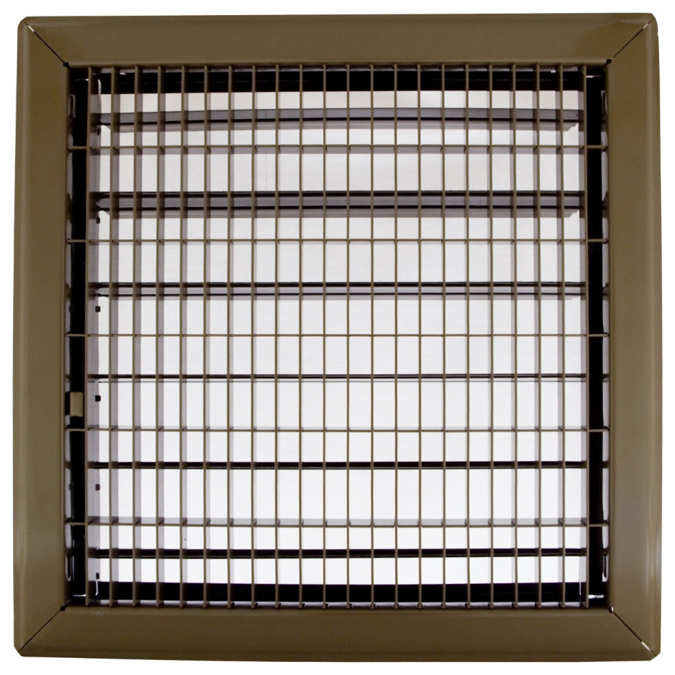 Heavy Gauge Steel Floor Register, 8"x10" - Traditional - Registers ...