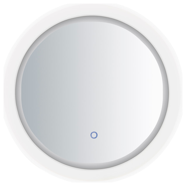 Acrylic LED Round Mirror - Modern - Bathroom Mirrors - by 1STOPlighting ...