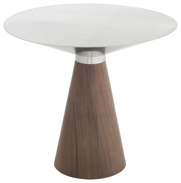 Iris Silver Metal Side Table, HGNA560 - Transitional - Side Tables And End Tables - by Kolibri ...