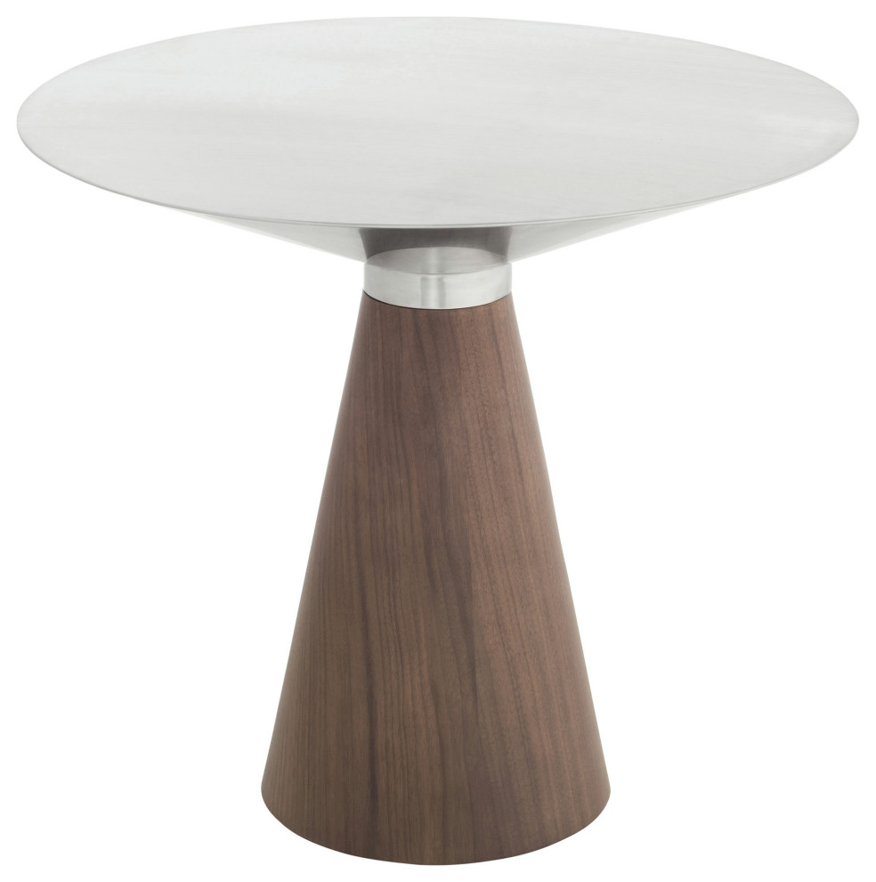 Iris Silver Metal Side Table, HGNA560 - Transitional - Side Tables And ...