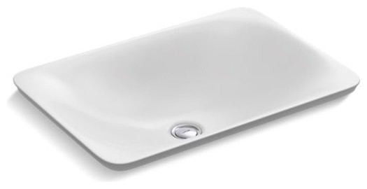 Kohler Carillon Rectangle Wading Pool Bathroom Sink - Contemporary ...