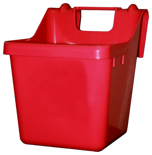 Fortex/Fortiflex 1301602 Over Fence Bucket, 16 qt., Red - Contemporary ...