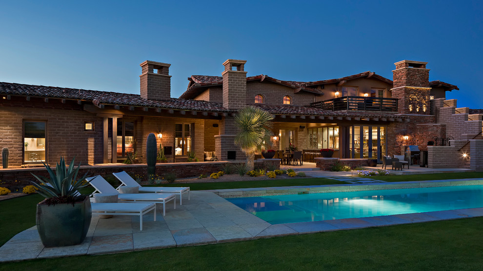 Arizona Ranch by Architect Clint Miller / Interiors Janet Brooks Design ...