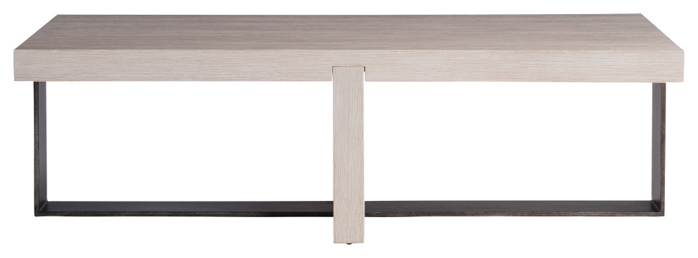 Bernhardt Hoban Cocktail Table, 58"W x 32"D x 17"H - Transitional ...