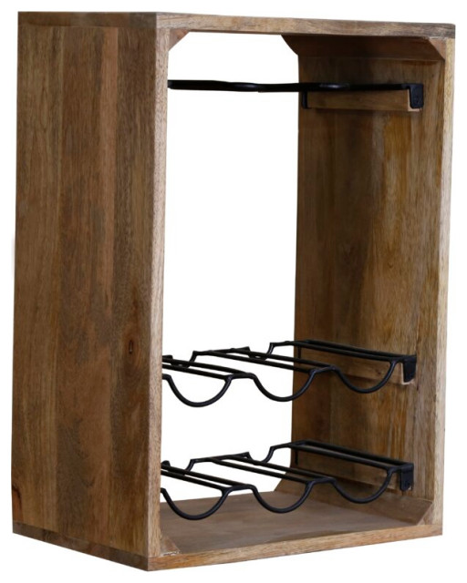 Colette Wine Rack - Rustic - Wine Racks - by HOME ACCENTS | Houzz