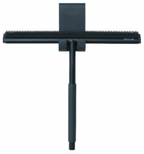 Modo Shower Squeegee Black - Modern - Squeegees - by blomus | Houzz