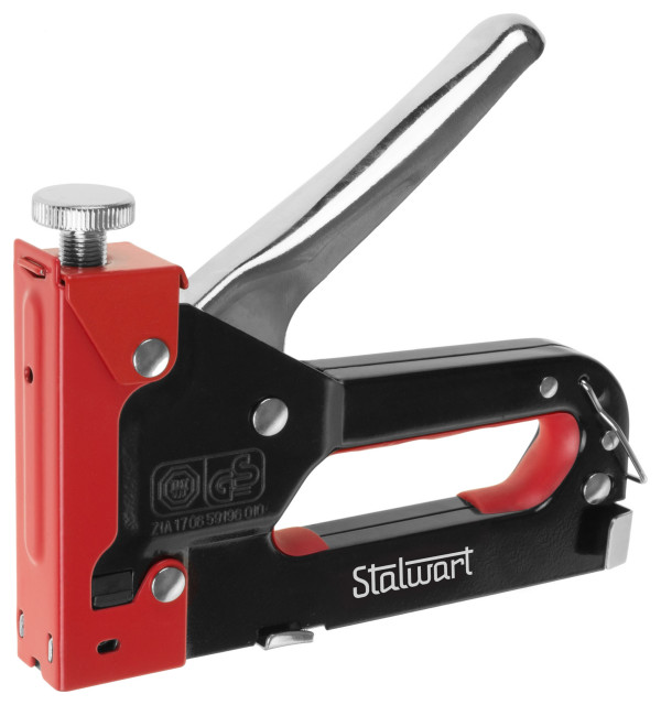 3-Way Staple Gun for Fabrics, Wood, Crafts, Construction, and Bulletin ...