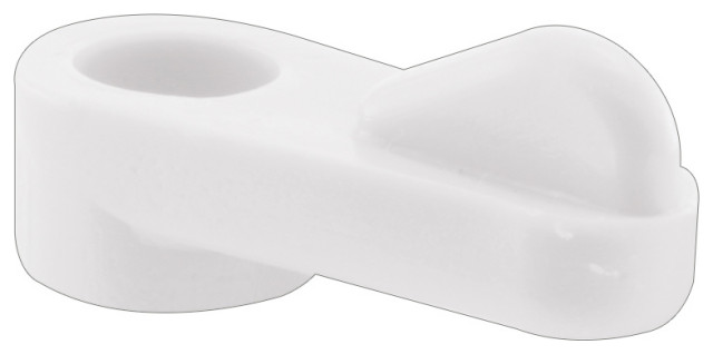 1/16" Window Screen Clip, Molded Plastic, White, 12Pack - Traditional ...