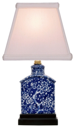Blue & White Porcelain Table Lamp - Asian - Table Lamps - by Akari ...