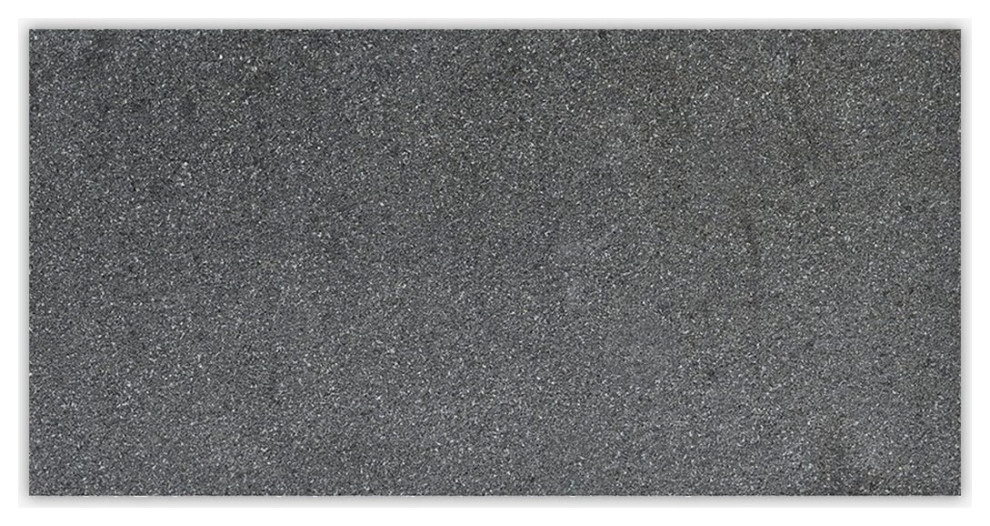 Absolute Black Flamed 12x24 Granite Tile, 12x24 - Traditional - Wall ...