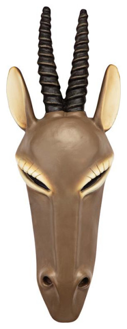 Design Toscano Gemsbok Mask - Tropical - Wall Sculptures - by Kolibri ...