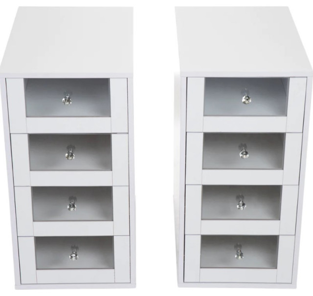 SlayStation 4 Drawer Vanity Storage Unit - Contemporary - Bedroom ...