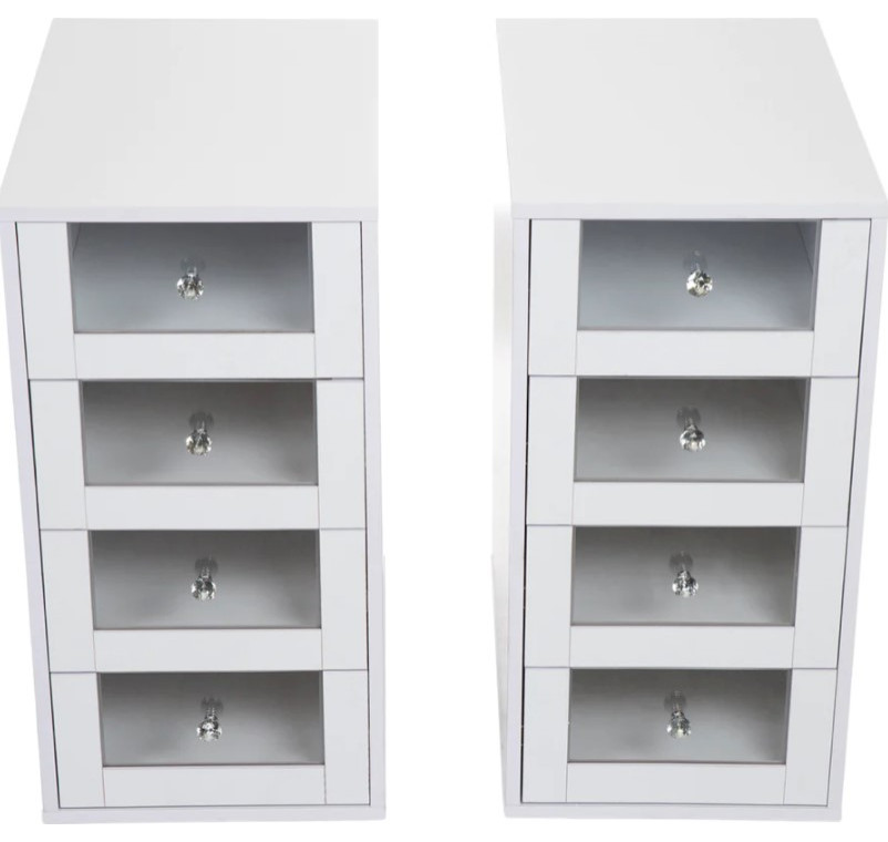 SlayStation 4-Drawer Vanity Storage Unit - Transitional - Dressers - by ...