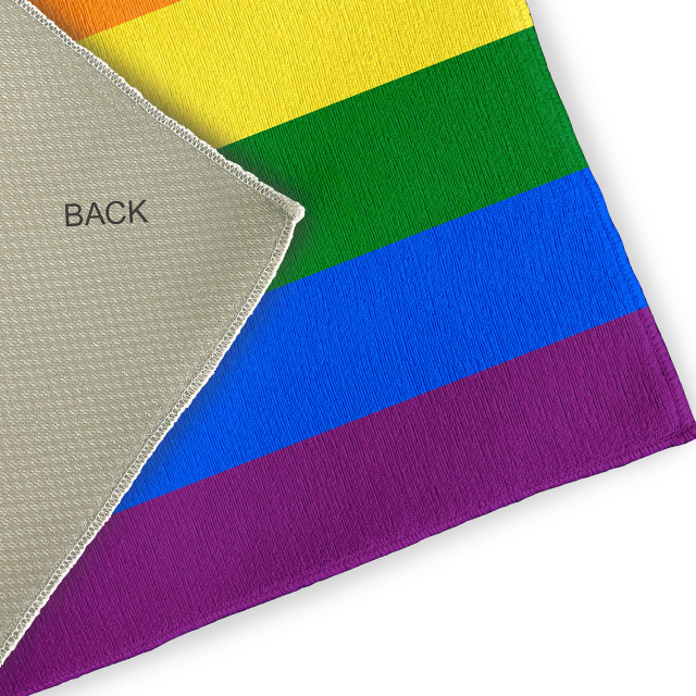 2' x 3' Pride Rug Black, Red, Green, BlueChenille Indoor/Outdoor Rug, 4 ...