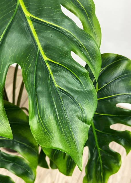 Artificial Botanical Split Philo, Green 47''H - Modern - Artificial Plants And Trees - by Le ...