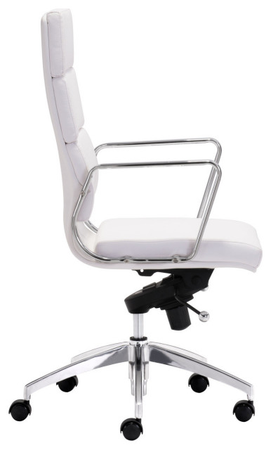 Engineer High Back Office Chair White - Contemporary - Office Chairs ...
