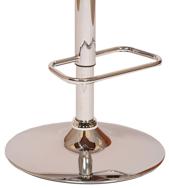 London Swivel Adjustable Bar Stool - Contemporary - Bar Stools And ...