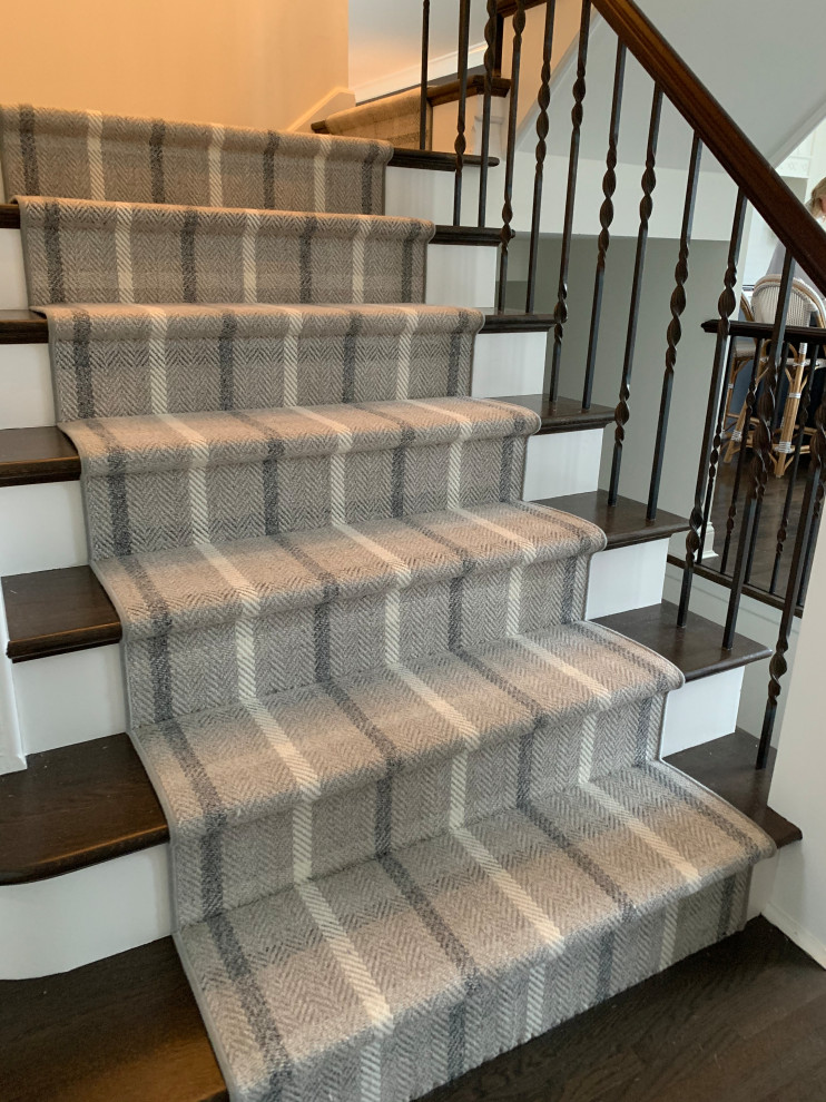 Stanton Tattersall Stair Runner - Staircase - Chicago - by Carpet ...