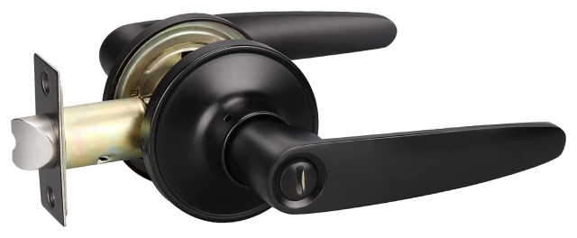 Thumb Turn Lock Inside with a Matte Black Finish, 1 Piece ...