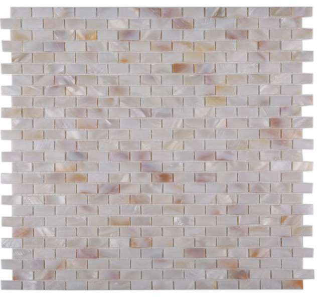 A03S Walls Tiles Mother Of Pearl I-Shaped Mosaic Shell Backsplash Tile ...