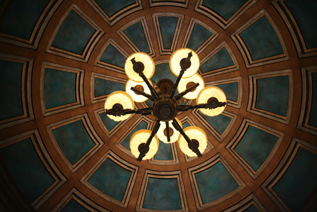 Coffer Dome Ceiling - Contemporary - Orange County - by Studio Gina ...