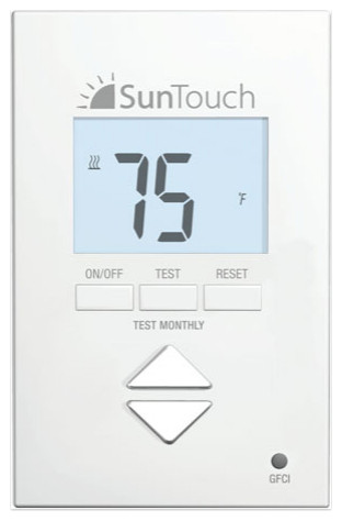 SunStat Core Non-Programmable Floor Heating Thermostat - Modern - Thermostats - by Flooring ...