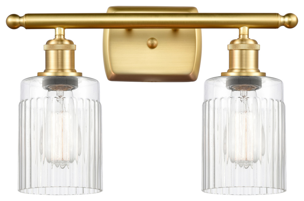 INNOVATIONS LIGHTING 516-2W-AC-G342-LED Hadley 2 Light Bath Vanity Light - Industrial - Bathroom ...