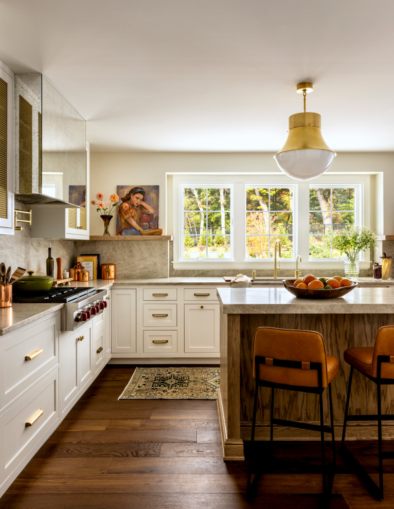 Colts Neck Colonial - Farmhouse - Kitchen - New York - by Forina Design ...