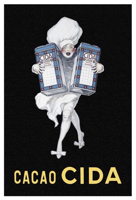 "Cooks: Cacao Cida" Digital Paper Print by Advertisement, 14"x20", 18 ...