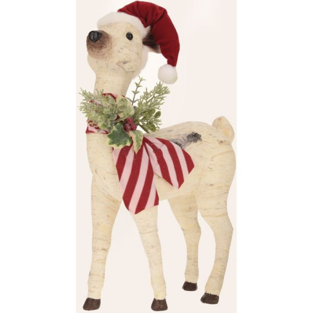 Mark Roberts Christmas 2023 Deer Wth Peppermint Bow 21.5 ...