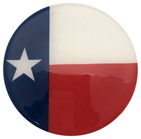 Andreas Texas Flag Trivet, 8" Round - Contemporary - Trivets - by ...