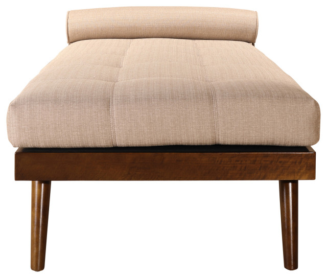 76 Inch Daybed Sierra Brown Mid-Century Modern - Midcentury - Daybeds ...