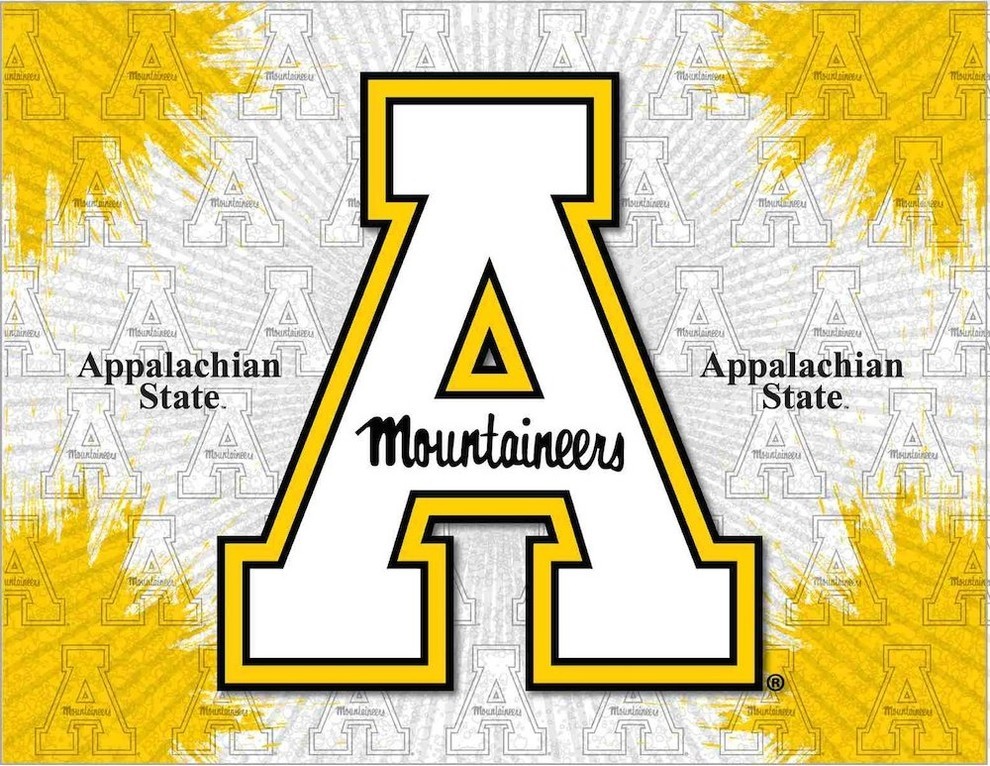 Appalachian State Logo Canvas, 20"x15" - Contemporary - Prints And ...
