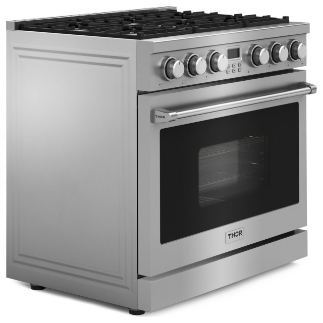 Thor Kitchen ARG36LP A Series 36"W 6 Cu. Ft. - Contemporary - Gas ...