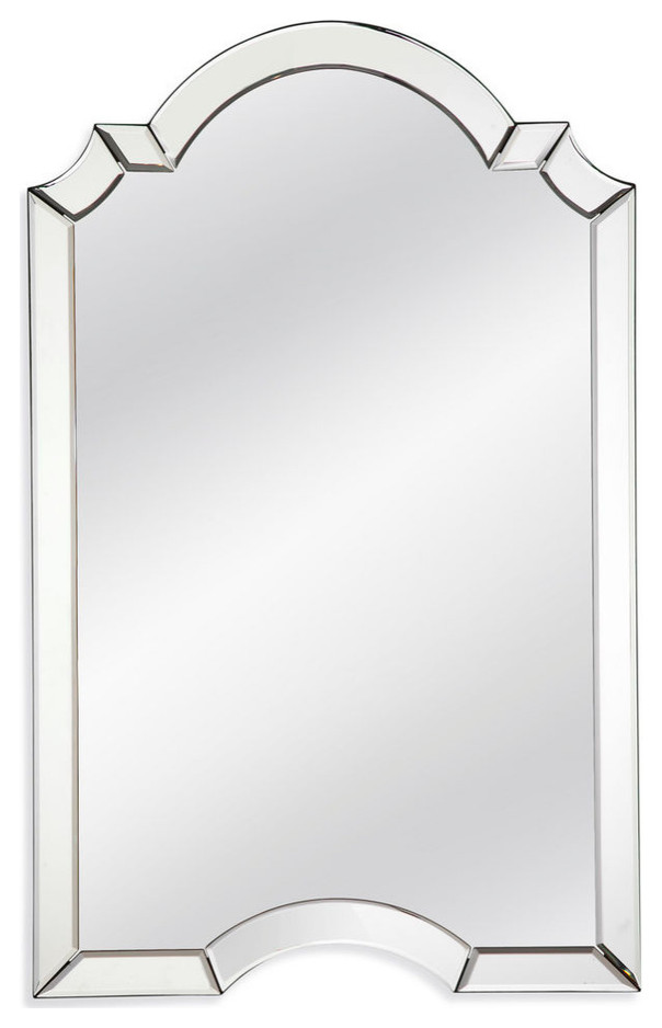 Clear Mirror Traditional 21x33 - Contemporary - Wall Mirrors - by ...