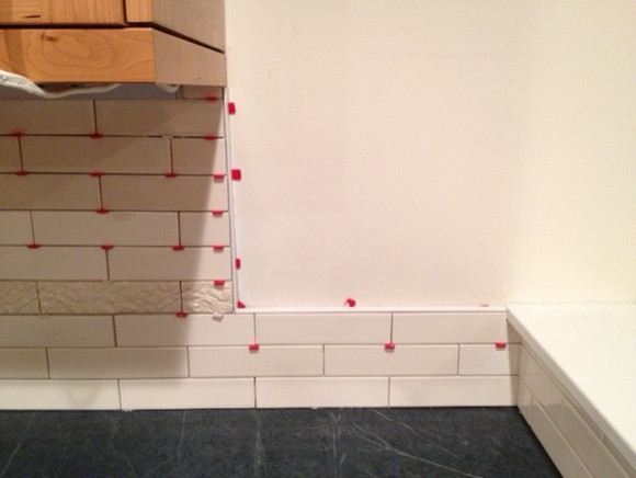 Kitchen backsplash drywall transition options