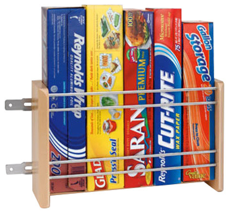 Rev-A-Shelf Foil Rack Door Mount 10-1/8" Wide, 10-1/8" - Transitional ...