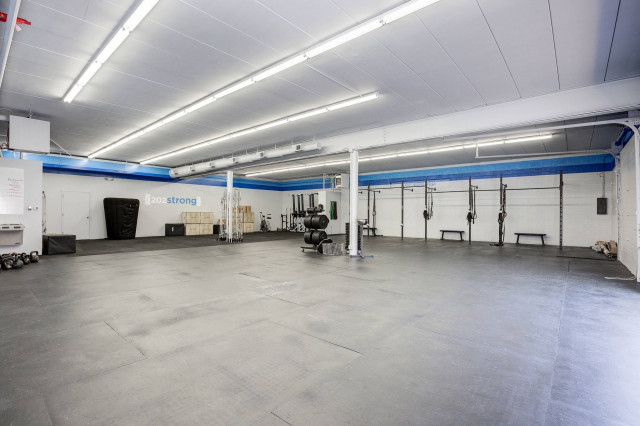 Warehouse to Gym Conversion - Industrial - Home Gym - DC Metro - by ...