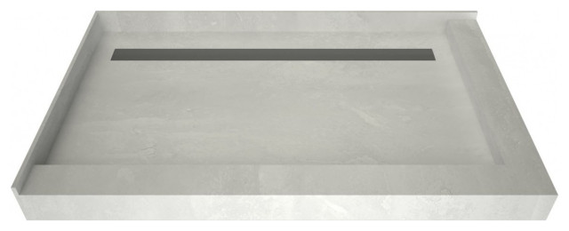 Redi Trench 48x72 Shower Pan Back Tileable Trench R Dual Curb ...