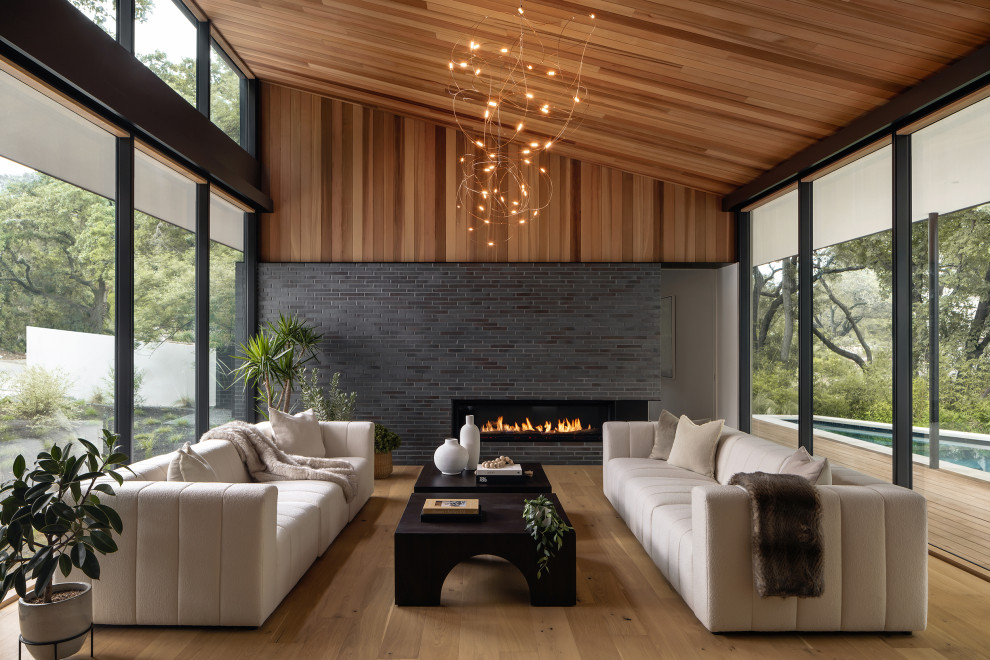 Stratford Drive Residence - Modern - Living Room - Austin - by Breck ...
