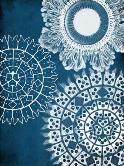 Blue Patterns Mate Poster Print by Jace Grey - Item # VARPDXJGRC231B ...