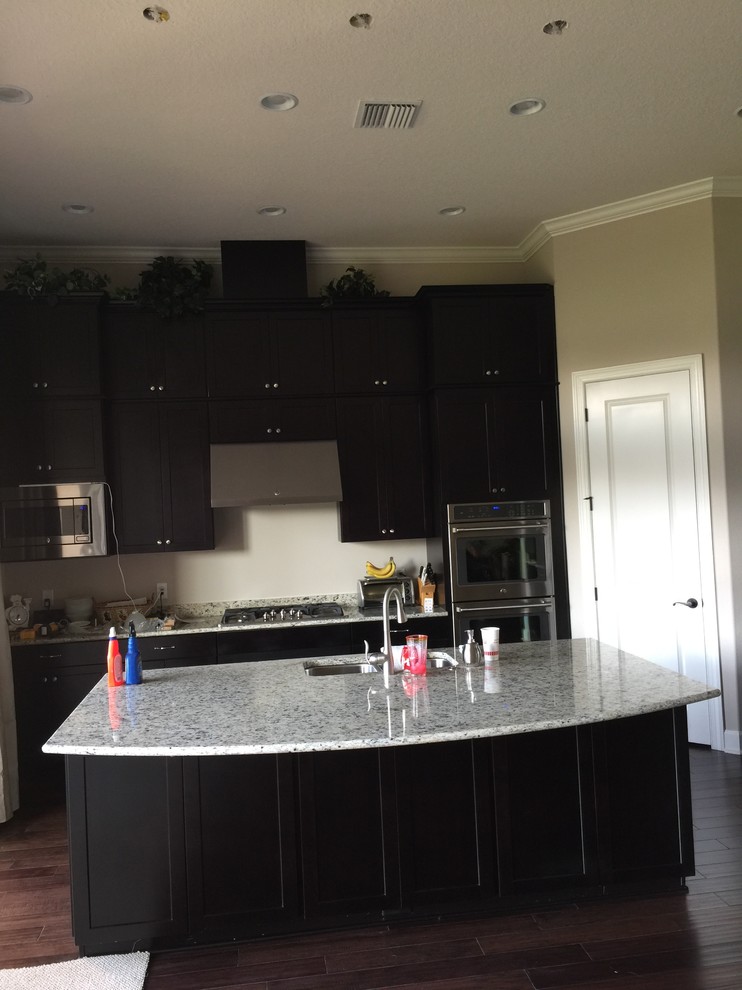 Granite counter top - is it safe to stand/ladder on? | Houzz Forum