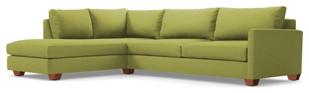Apt2B Tuxedo 2-Piece Sectional Sleeper Sofa, Sprite, Chaise on Left ...