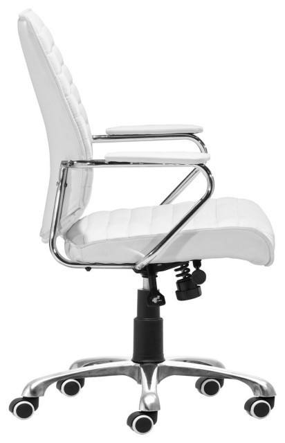 Enterprise Low Back Office Chair White - Contemporary - Office Chairs ...