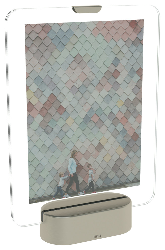 Glo Photo Display, 5"x7" - Contemporary - Picture Frames - by Umbra | Houzz
