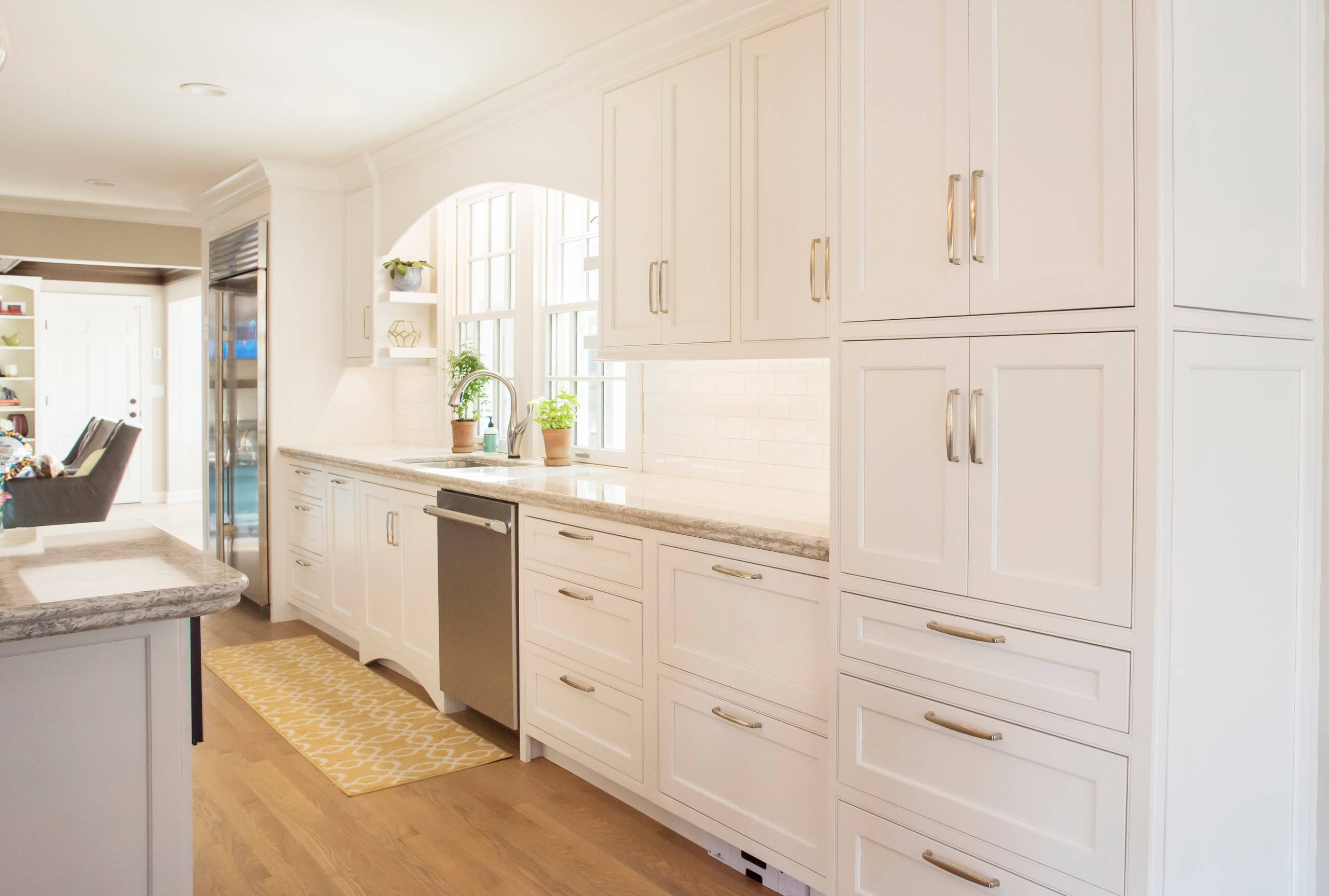 White Beaded Inset Cabinets | Cabinets Matttroy