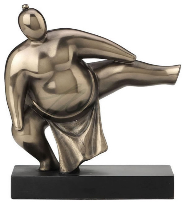 Abstract Sumo Wrestler Art Sculpture Statue Art Figurine - Asian ...